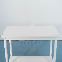 5' Portable White Lab Table | Surplus Solutions